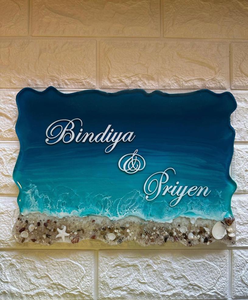 Customized Resin Name Plates – RABH(Resin_Art_By_Harry)